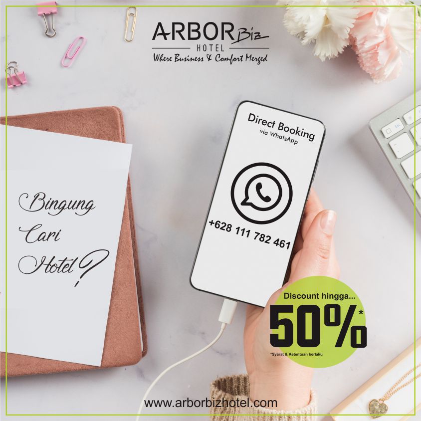 Arborbiz Hotel, Tawarkan Harga Khusus Bagi Pemesan Via Whatsapp ... Arborbiz Hotel, Tawarkan Harga Khusus Bagi Pemesan Via Whatsapp ...